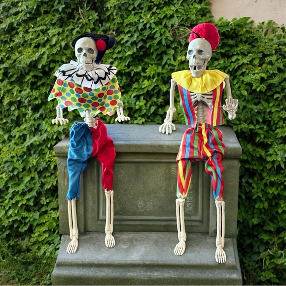 Other | 325 Joyin Skeleton With Costume Clown 2 Pcs 16 Inch Nwt | Poshmark